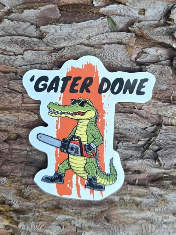 ‘Gater Done Sticker – Florida Trail Association