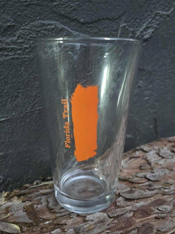 FT Blaze Pint Glass – Florida Trail Association
